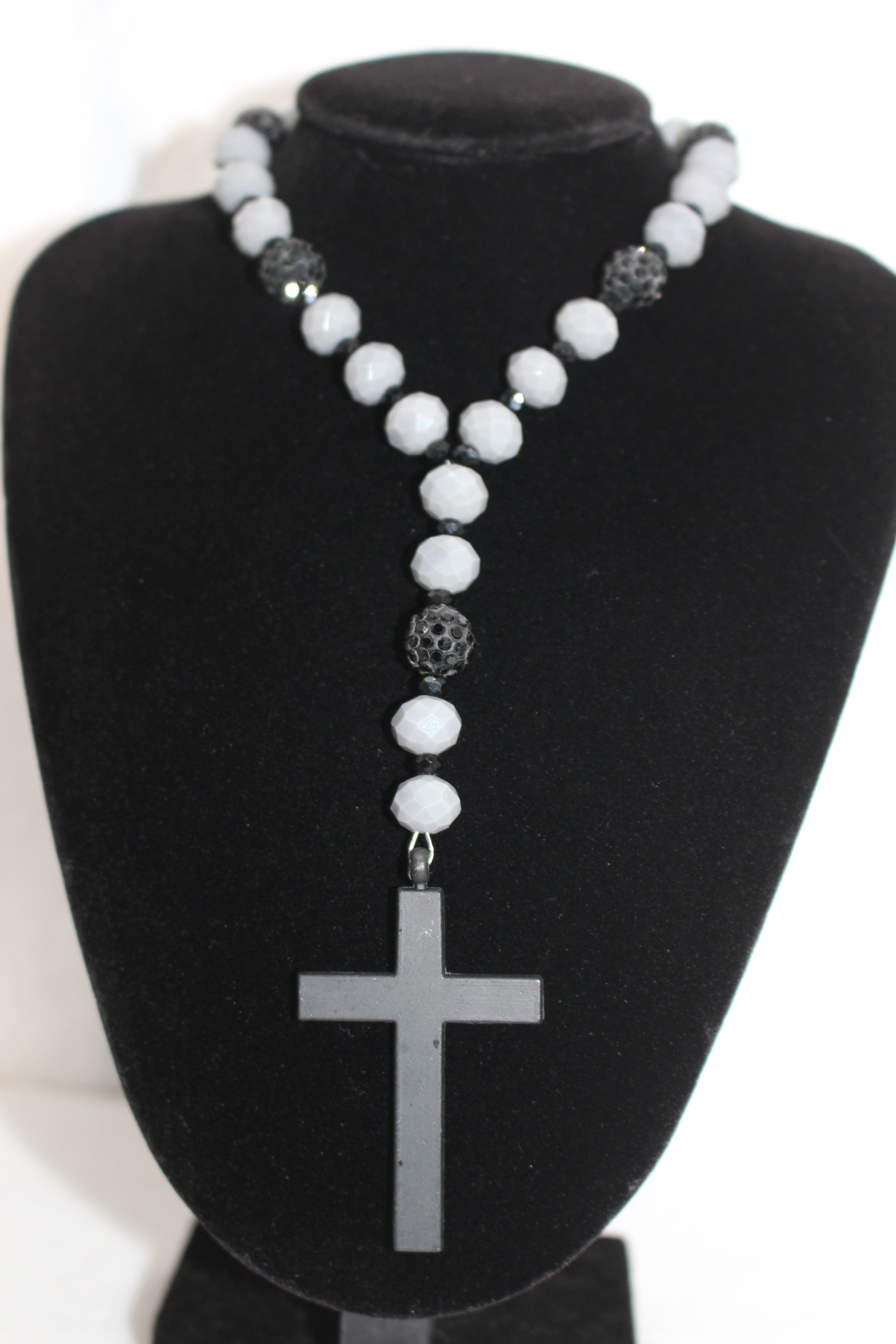 9" Inch Rosary-Gun Metal Grey and Black – Beautiful Blessings Rosaries